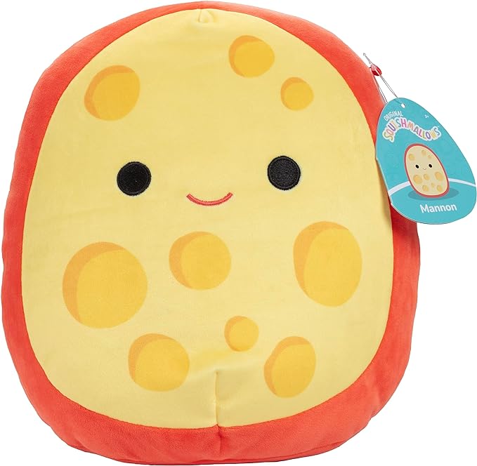 Squishmallows - Mannon the Gouda Cheese 12 Inch – Squish Squash