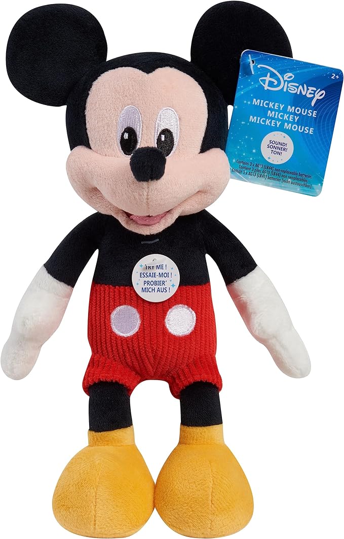 Laughing Mickey Mouse Plush 10 Inch – Squish Squash