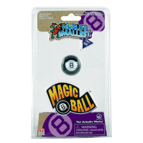 World's Smallest Magic 8 Ball – Squish Squash